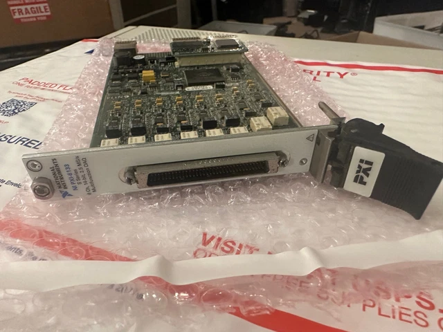 NATIONAL INSTRUMENTS PXI-6133 PXI Multifunction Analog Output I/O ...