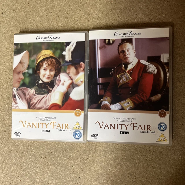 BBC CLASSIC DRAMA-VANITY Fair DVD Collection-Disc 4 & 5 £9.03 - PicClick UK