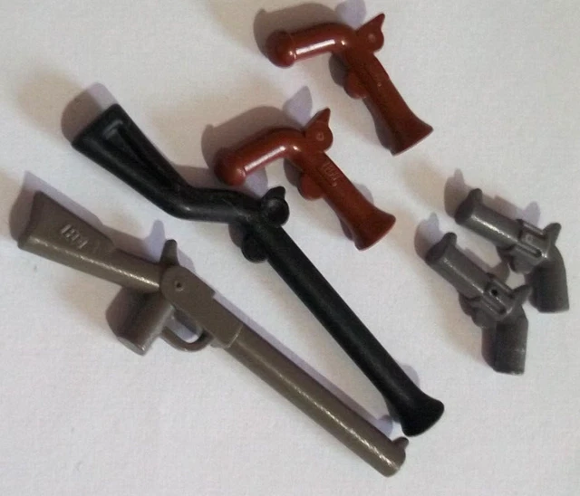 LEGO FLINTLOCK, MUSKET, Revolver, Rifle. 2561, 2562, 30141, 30132 £2.79 ...