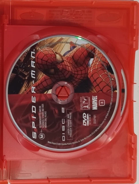 SPIDER-MAN DVD REGION 4 VGC MARVEL Tobey Maguire Willem Dafoe Free ...