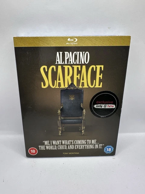 SCARFACE GOLD EDITION Blu Ray Iconic Moments HMV Exclusive NEW & SEALED £19.99 - PicClick UK