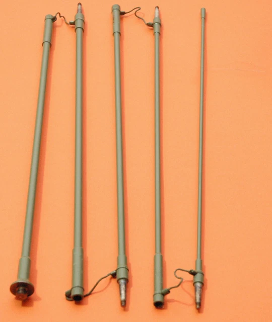 MILITARY-WHIP-COLLAPSIBLE-HF-ANTENNA-5-ELEMENTS-6.2-FT-1.9M $76.47 ...