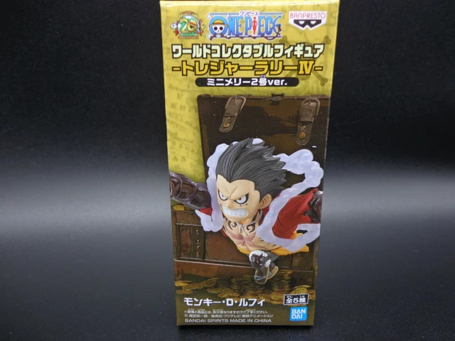 FIGURINE DE COLLECTION ONE PIECE WCF Luffy Gear 4 World TREASURE RALLY ...