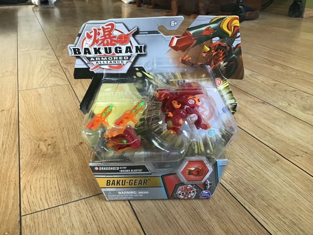 BAKUGAN ARMORED ALLIANCE Dragonoid Ultra Magma Blaster Baku-Gear Canadian Seller $29.27 ...