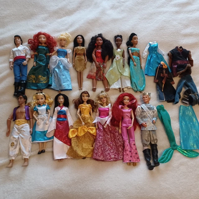 DISNEY STORE PRINCESS Dolls Huge Bundle Prince £30.09 - PicClick UK