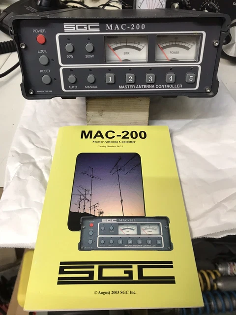 SGC MAC-200 ANTENNA Controller Auto-Tuner £75.00 - PicClick UK