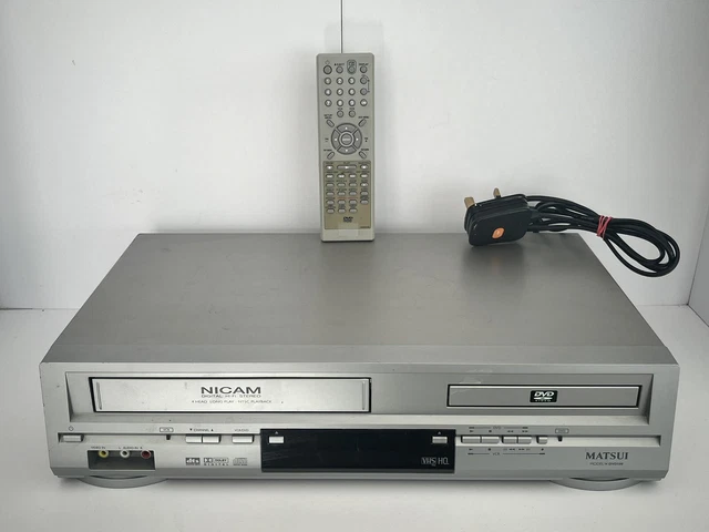 MATSUI DVD VHS Combo Player - Model: V-dvd500 With Remote £74.99 ...