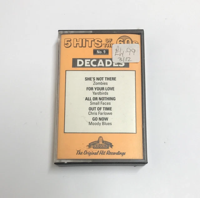 5 HITS OF The 60s No. 9 - Decades - 1986 Cassette - CS2 £2.99 - PicClick UK