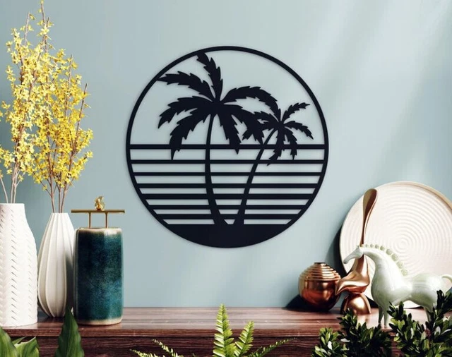 PALM TREE DXF SVG CDR file Vector for CNC Plasma Router Laser Cut Decor ...