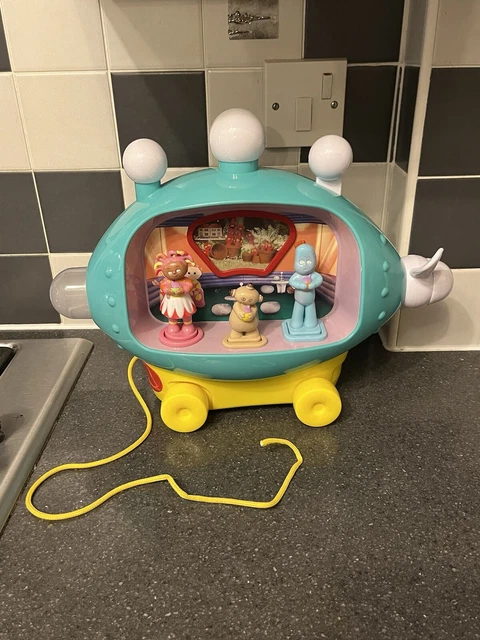 CBEEBIES THE NIGHT Garden Pull Along Pinky Ponk Light Sound With All 3 ...