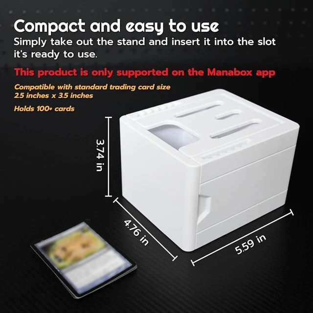 FOR MTG CARD Scanner for Quick and Easy Game Card Collection Digitizing ...