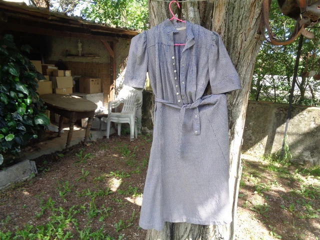 ANCIENNE ROBE DES années 50 EUR 15,00 - PicClick FR