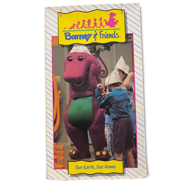 BARNEY & FRIENDS Our Earth, Our Home VHS Time Life 1992 Vintage EUR 6 ...