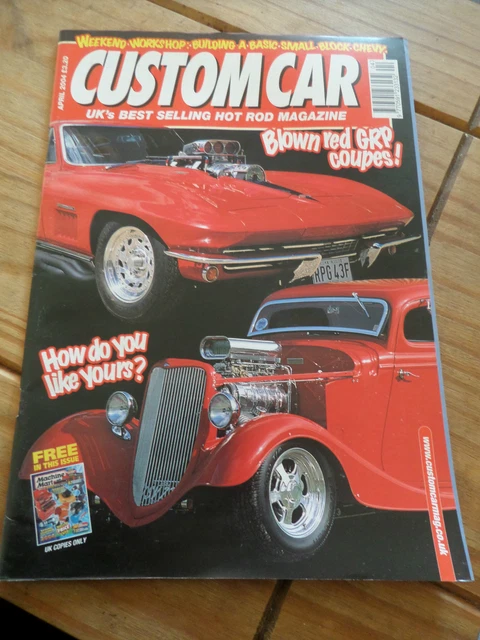 CUSTOM CAR MAGAZINE April 2004 Classic Retro Trucks Cars Vans Retro ...
