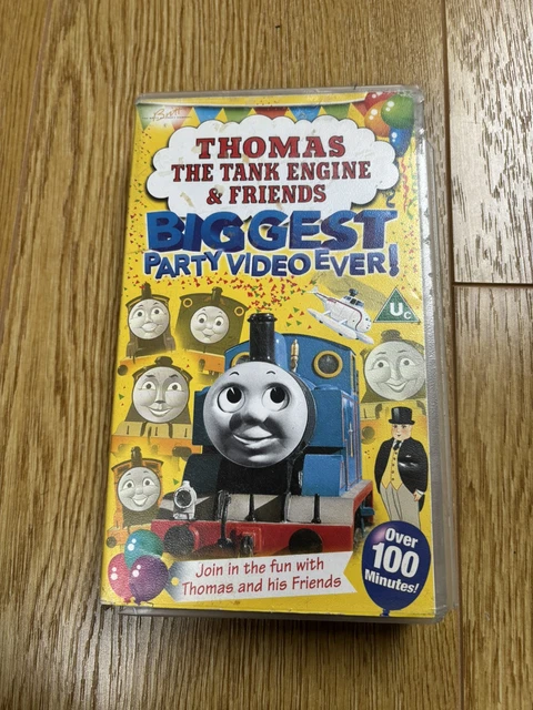 THOMAS THE TANK Engine And Friends - Biggest Party Video Ever! (VHS ...