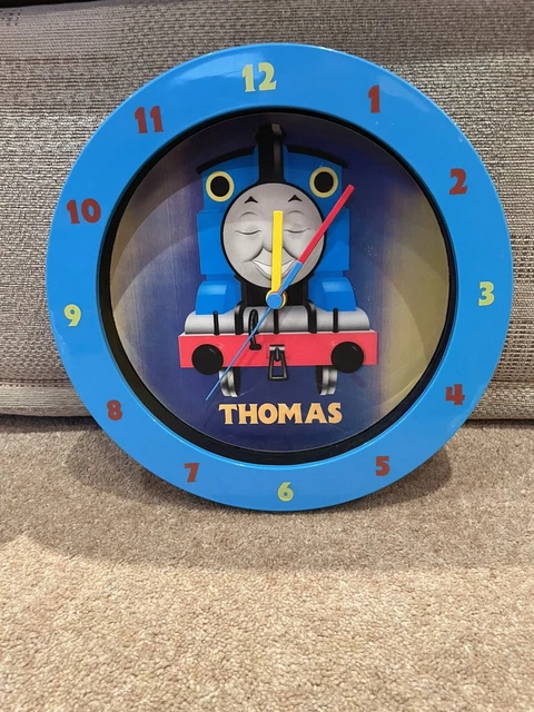 THOMAS THE TANK engine wall clock Wesco Gullane 2007 Tested £7.00 ...