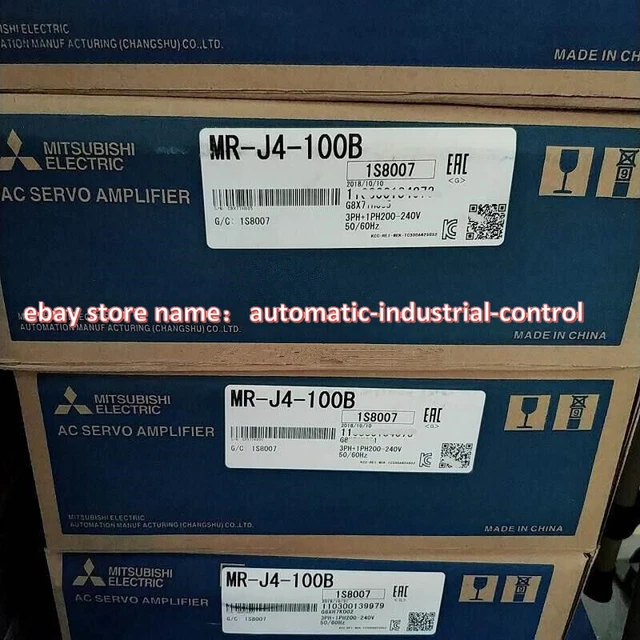 1 PIEZA NUEVO Mitsubishi MR-J4-100B Servo Accionamiento MRJ4100B En Caja Envío Acelerado EUR 296 ...