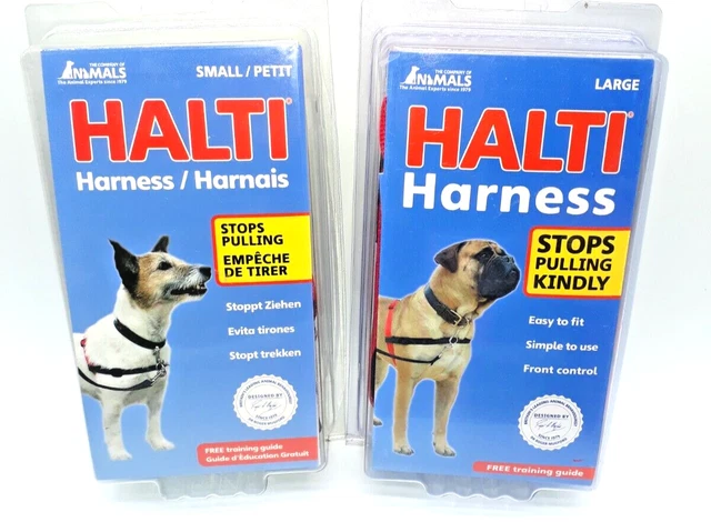HALTI HARNESS ERZIEHUNGSGESCHIRR Trainingsgeschirr Erziehungshilfe ...