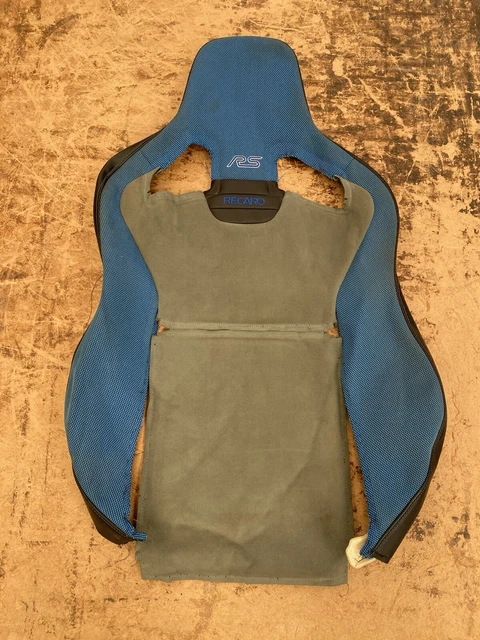 RECARO FORD FOCUS Rs Back Rest Seat Cover £10.00 - PicClick UK