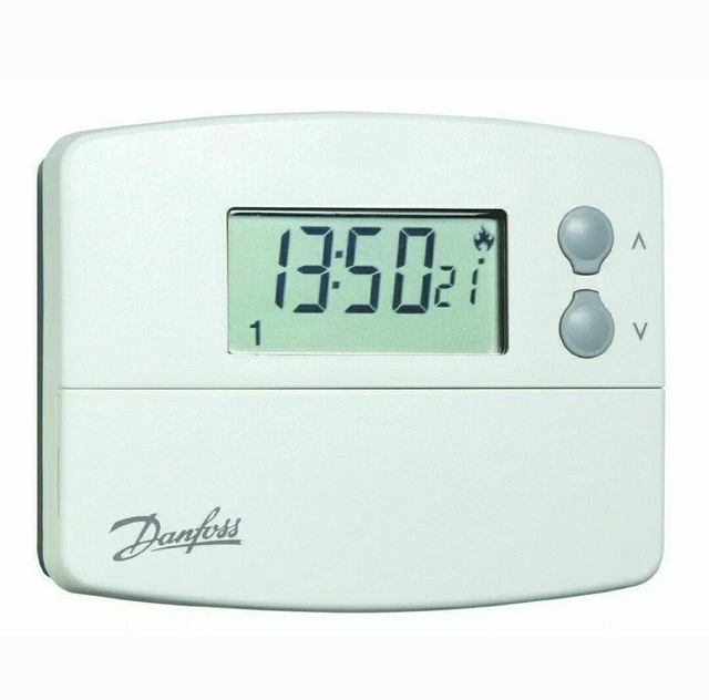 Danfoss Tp5000si Programmable Room Thermostat Battery Powered