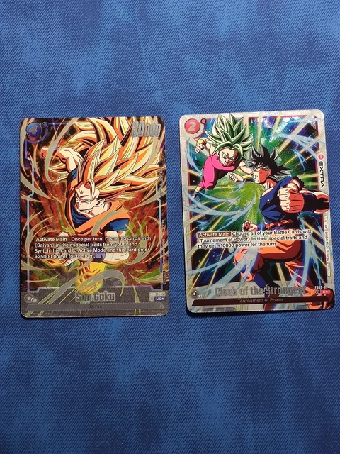 DRAGON BALL FUSION world Clash of the strongest + Son Goku FB02-034/051 Winner EUR 160,00 ...