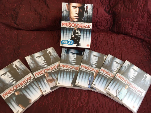 DVD BOX SET PRISON BREAK season 1 series hero jail cell film tv ...
