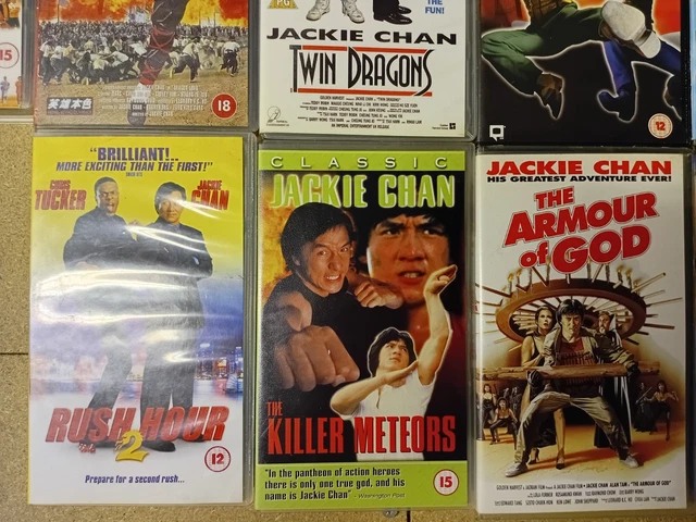 JACKIE CHAN COMPLETE VHS Video Collection Part 3 £73.50 - PicClick UK