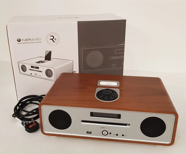 RUARKAUDIO R4I INTEGRATED music sound system Rich walnut. Boxed RADIO ...