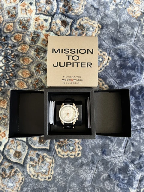 SWATCH X OMEGA Bioceramic Moonswatch Mission to Jupiter BRAND NEW EUR ...