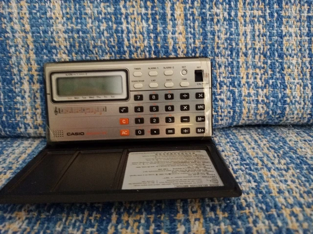 CASIO MELODY 80 Calculadora musical. Con reloj y alarma. De bosillo ...