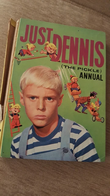 JUST DENNIS ( The Pickle ) Annual 1962 / 1963 Book Retro £14.99 - PicClick UK