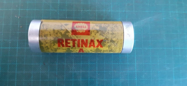 VINTAGE SHELL RETINAX A grease sample in a tube. $18.00 - PicClick AU