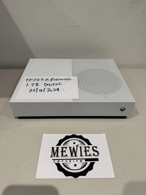 XBOX ONE S 1Tb All-Digital Edition White Console Only - Tested ...