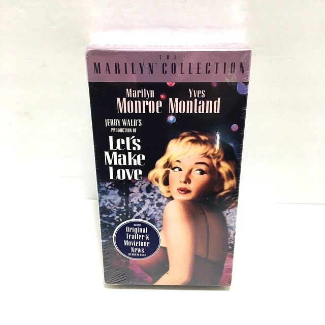 LETS MAKE LOVE (VHS, 1998), Marilyn Monroe / Yves Montand Factory Sealed rare £31.91 - PicClick UK