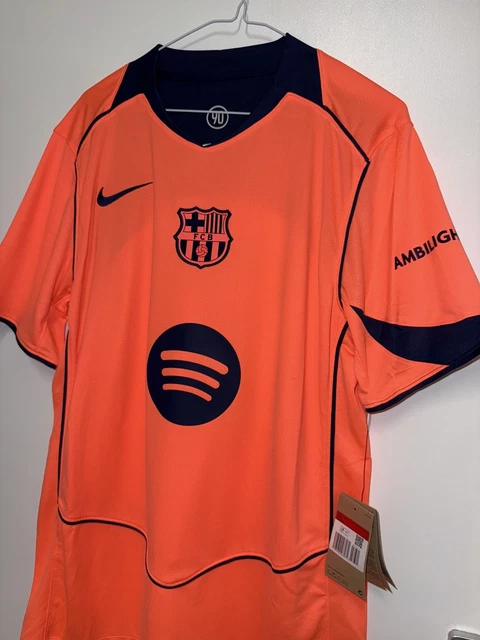 BNWT RAPHINA L Barcelona 2025/26 third T90 Football Shirt Nike camiseta ...