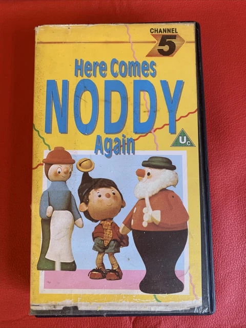 NODDY - HERE Comes Noddy Again VHS VIDEO Vintage Rare Channel 5 ...