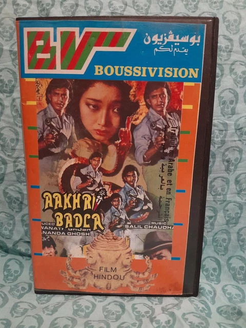 CASSETTE VIDEO VHS Aakhri Badla film Hindou EUR 25,00 - PicClick FR