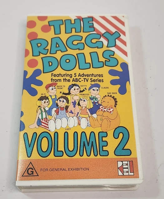 THE RAGGY DOLLS Volume 2 VHS Video 1995 ABC TV Series $19.99 - PicClick AU