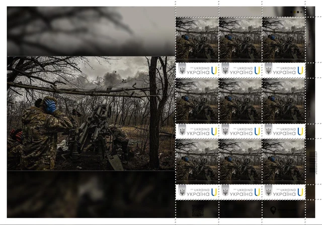 RARE STAMPS WAR in Ukraine 2022-2023 "Ukrainian military"🇺🇦 EUR 17,78 ...