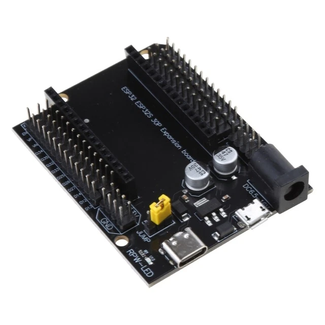 ESP32 SHIELD DEVELOPMENT Board Support ESP-WROOM-32 for ESP32-DevKitC-32 30Pins EUR 4,66 ...