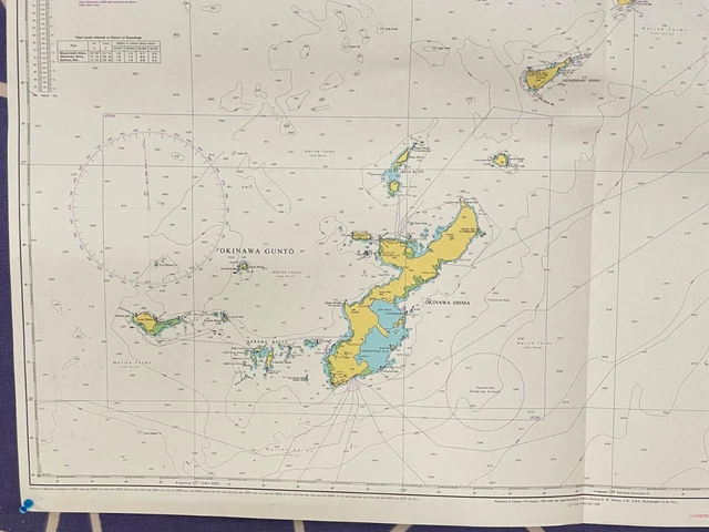 ADMIRALTY 2024 JAPAN NANSEI SHOTO OKINAWA SHIMA TO AMAMI O Map Chart ...