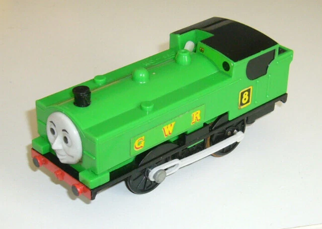 THOMAS THE TANK Engine trackmaster Tomy 1997 motorized toy train GWR #8 ...