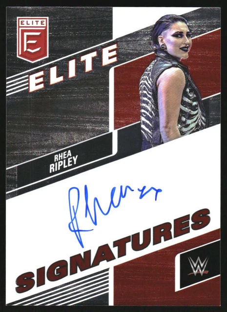 2023 DONRUSS ELITE WWE Elite Signatures Rhea Ripley autographe auto EUR ...