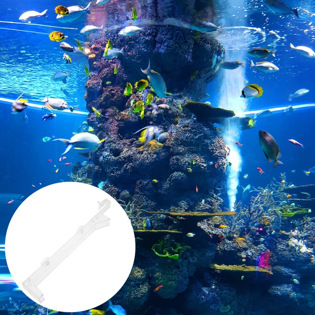 ACRYLIQUE TUBE D'ALIMENTATION Cristal Pour Crevettes Mangeoire Poisson ...