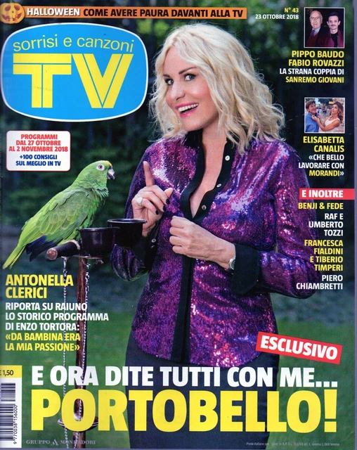 SORRISI 2018 43.ANTONELLA Clerici,Raf & Umberto Tozzi,Francesca ...