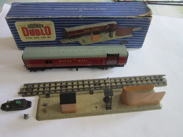HORNBY DUBLO OO Gauge T.P.O. Royal Mail Van Set In Original Box £29.99 ...