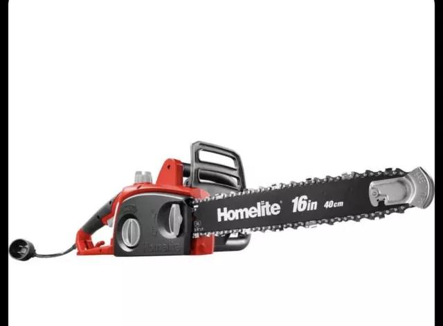 HOMELITE CHAINSAW 16 Inch Corded Electric Tool Less Chain Tensioning 12 Amp New 53.10 PicClick