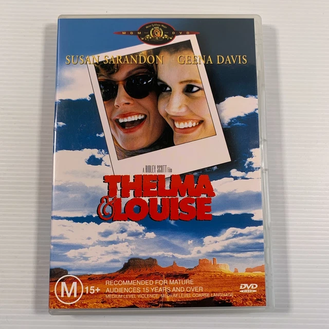 THELMA AND LOUISE (DVD, 1991) Susan Sarandon, Geena Davis, Harvey ...