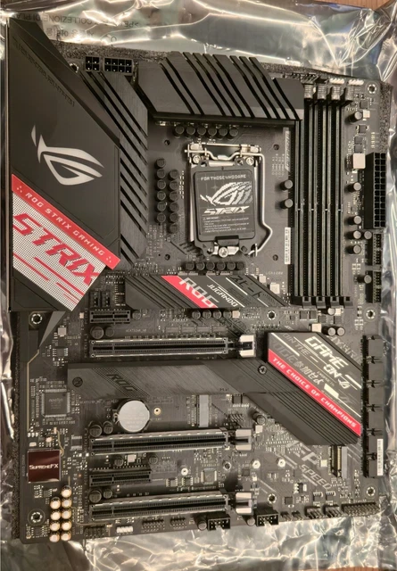 ASUS ROG STRIX Z490-H GAMING Motherboard Intel LGA 1200 11th/10 Gen £ ...
