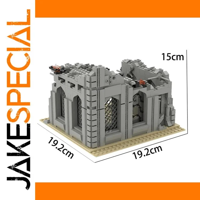 JAKESPECIAL – WW2 Battlefield Ruins Model Kit with 682 Pieces EUR 74,39 ...